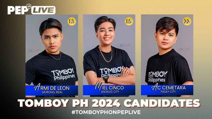 WATCH: Tomboy PH 2024 Candidates on PEP Live!