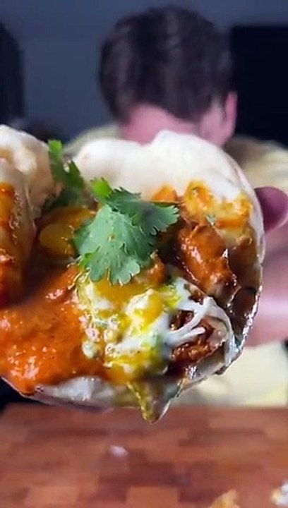 The best butter Chicken wrap - video Dailymotion