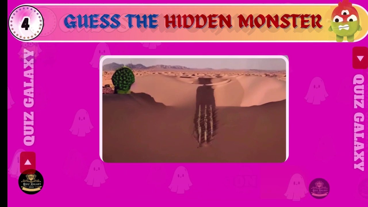 Squint your eyes to Guess the Hidden MONSTER by ILLUSION | Squint Your ...