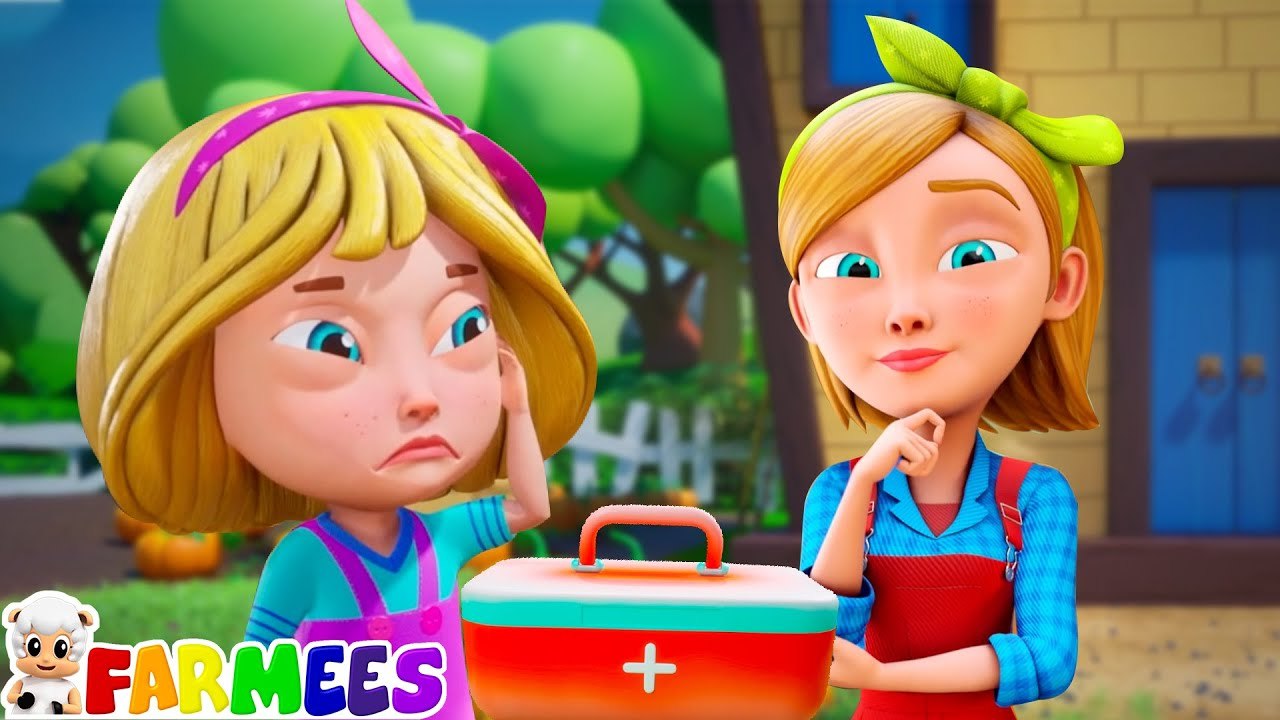 Boo Boo Song & More Learning Rhymes for Kids by Farmees - video Dailymotion