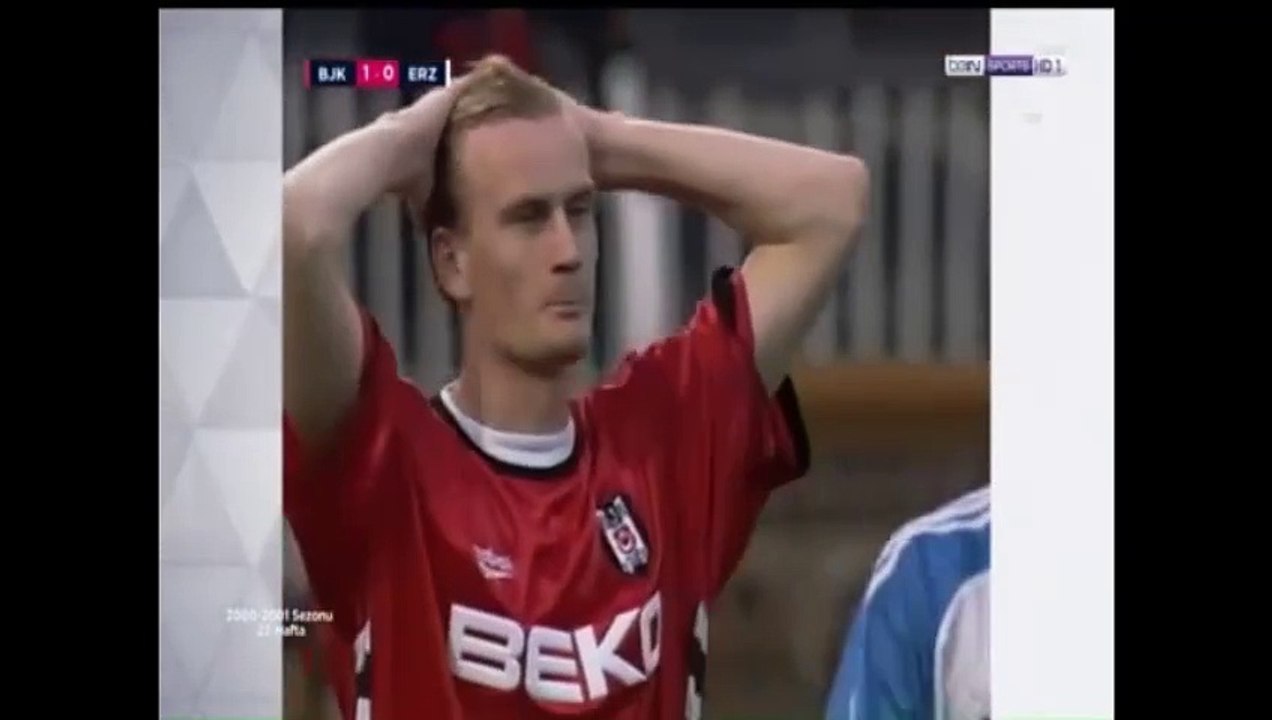 Beşiktaş JK 2-0 Erzurumspor FK-8 Nisan 2001 (2000-01 Süper Lig Sezonu ...