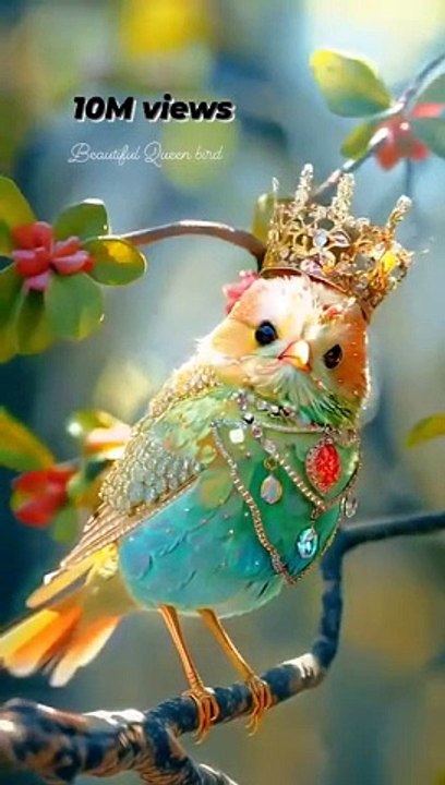 Beautiful queen Bird is singing - video Dailymotion