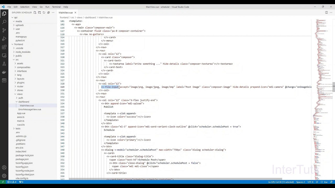 How to upload files using Vuetify's File input component - video Dailymotion