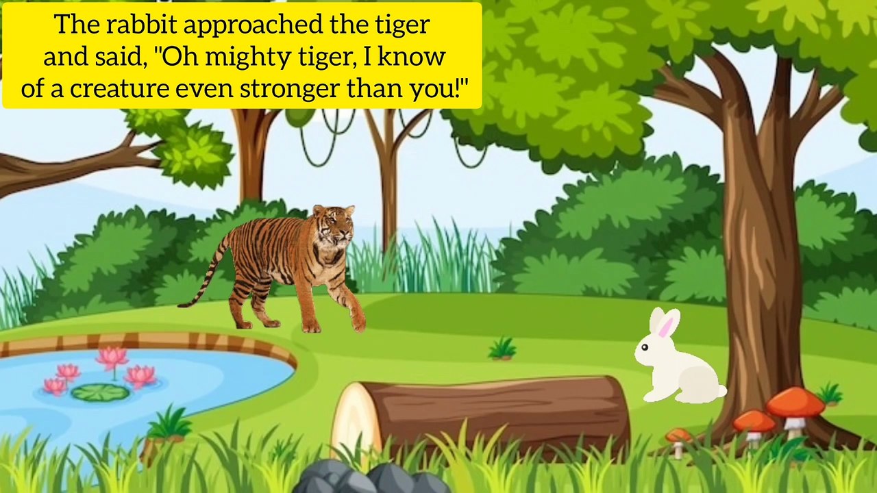 Lion and Rabbit story in English | Moral story for kids. - video ...