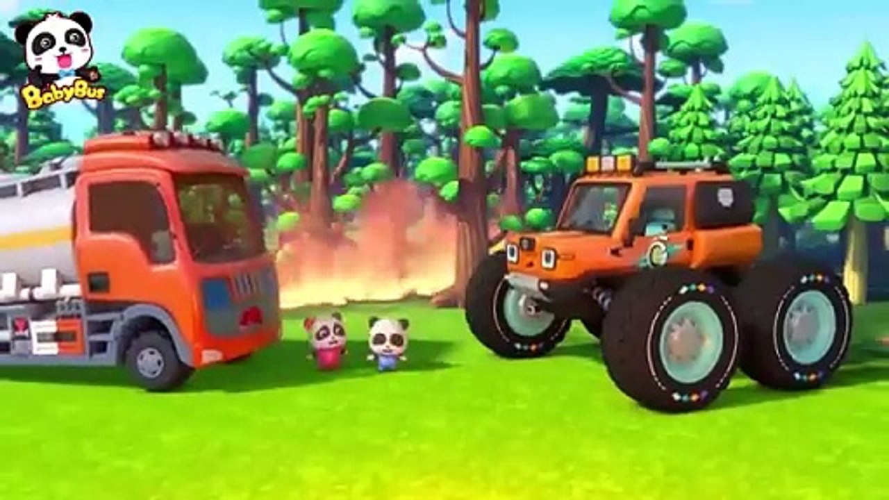 Fire_Truck_Rescue_Team___Monster_Truck___Car_Cartoon___Kids_Song ...