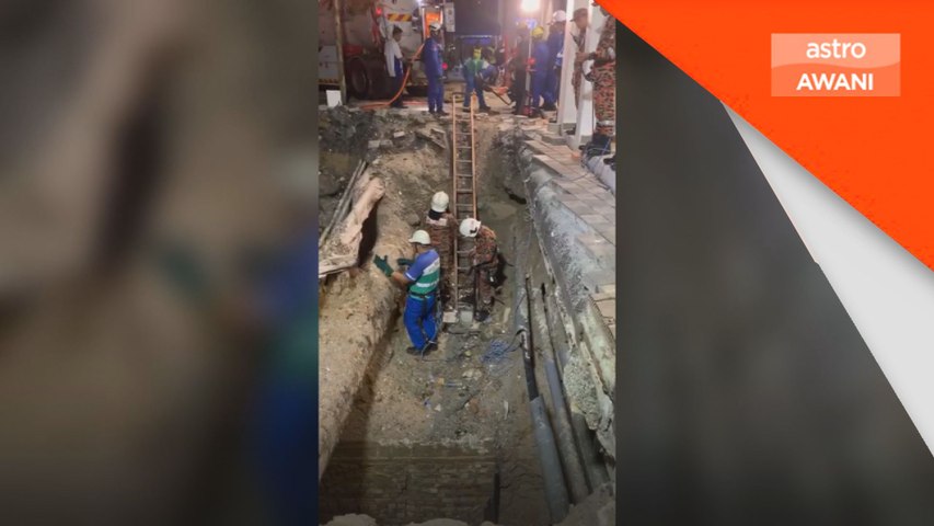 SAR guna teknik 'jetting' di lurang Wisma Yakin | Astro Awani