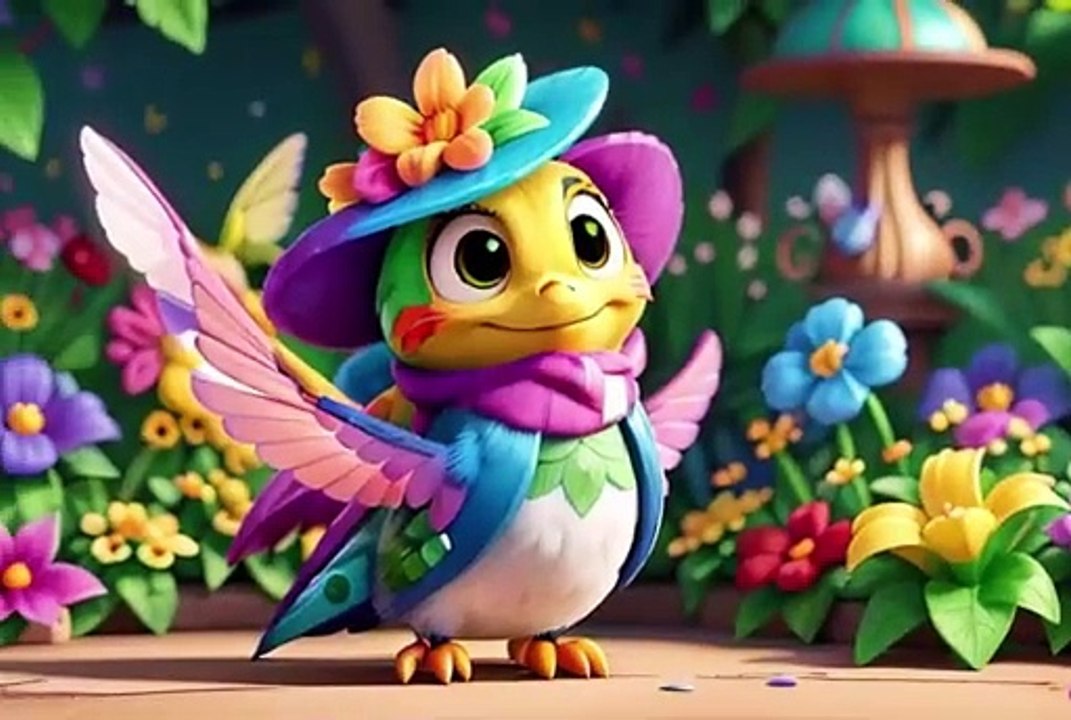 Hummingbird's song for babies KidsMusic_kids story_kids animation_baby ...