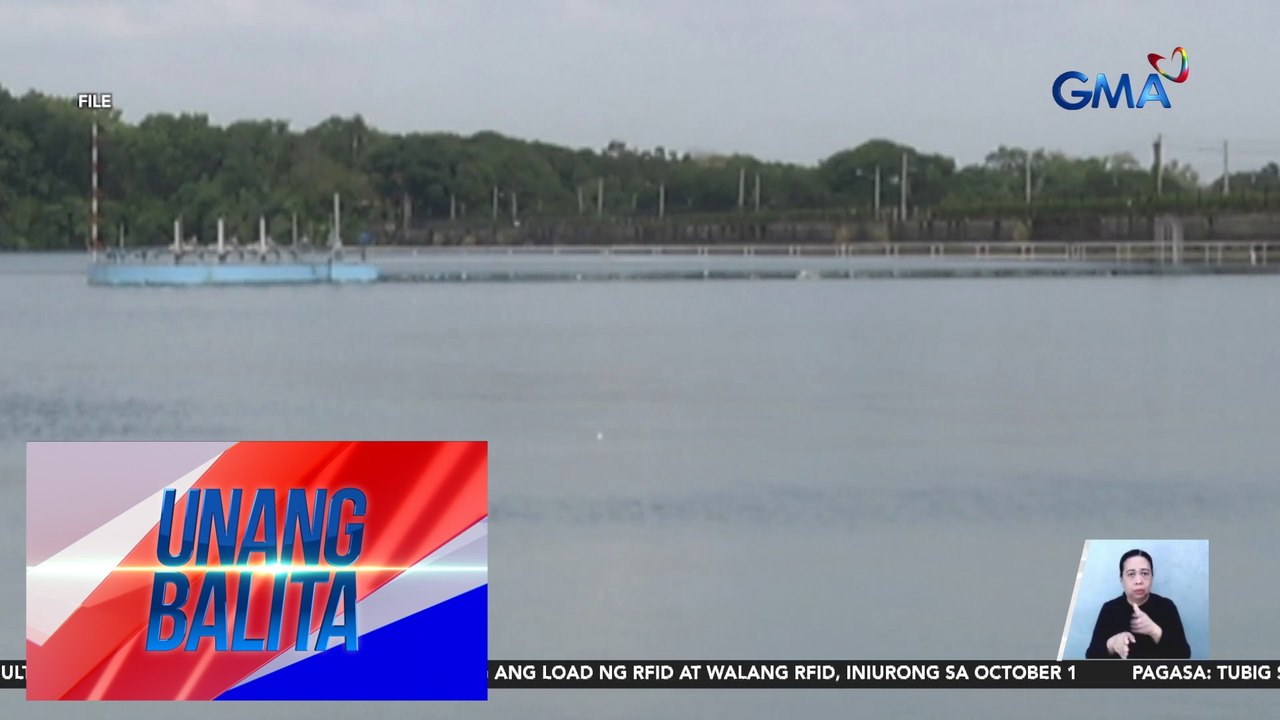 Tubig sa La Mesa Dam, umapaw na | Unang Balita - video Dailymotion