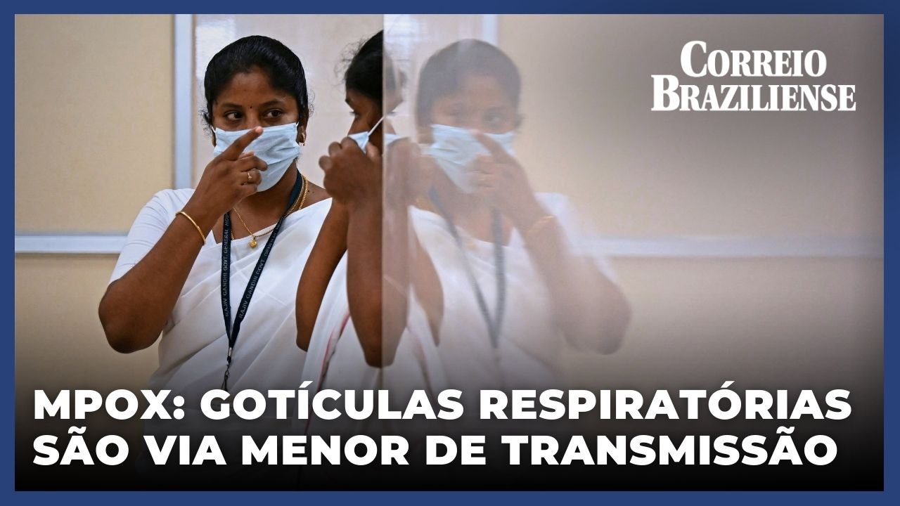 Gotículas respiratórias são via menor de transmissão da Mpox, segundo ...