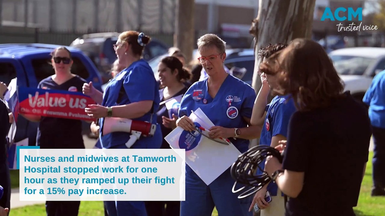 Nurses and midwives stop work for better pay - video Dailymotion