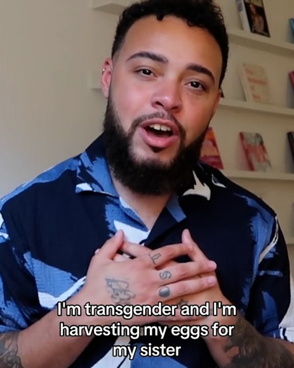 Trans man donates his eggs so his sister can have a baby - video ...