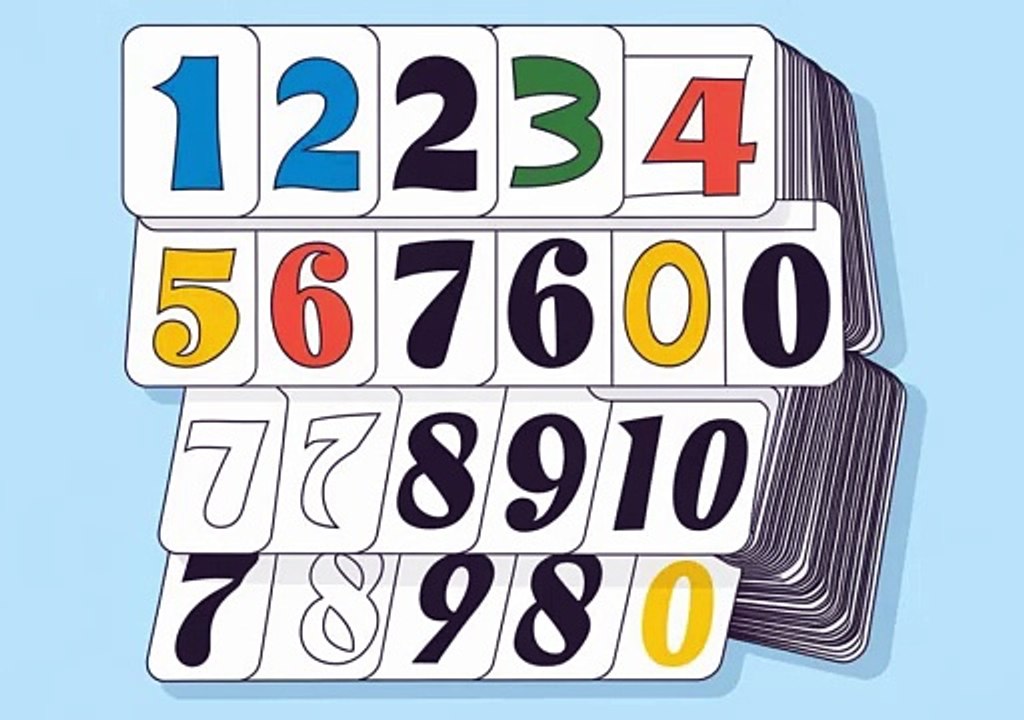 Numbers 1 to 100 Square Flashcards_ number and number - video Dailymotion