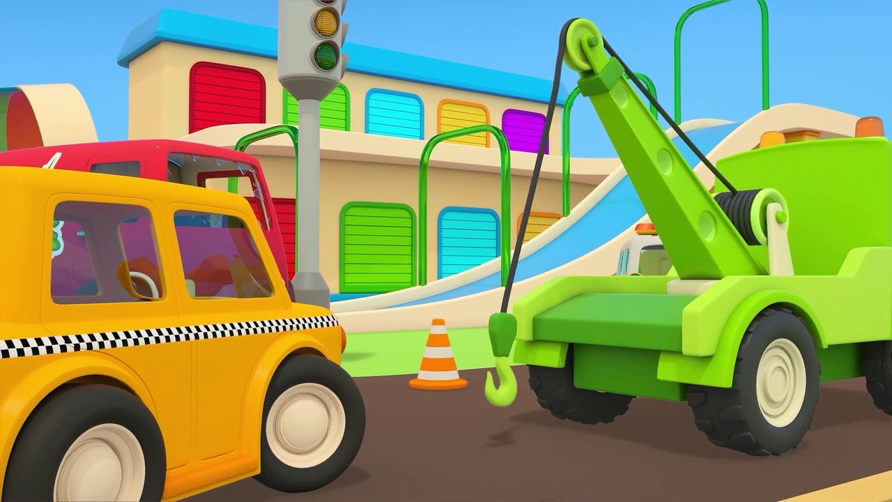 Top 10 cartoons for kids. Helper cars ready to go! Emergency vehicles ...