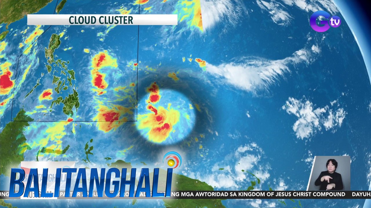 PAGASA: Cloud cluster o kumpol ng mga ulap, binabantayan sa Pacific ...