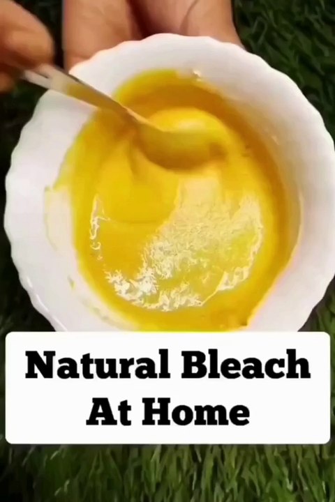 DIY Natural Bleach at Home! Brighten Your Skin Safely & Naturally # ...
