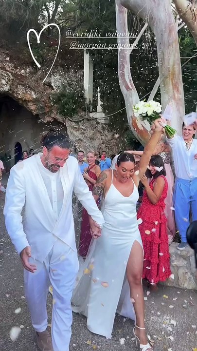 Γάμος Μόργκαν-Βαλαβάνη: Το κοστούμι του γαμπρού, η εντυπωσιακή ...