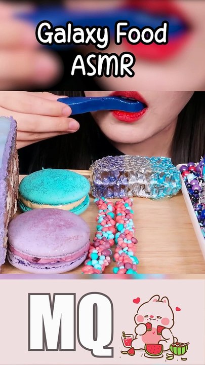 Very Satisfying Galaxy Food ASMR - video Dailymotion