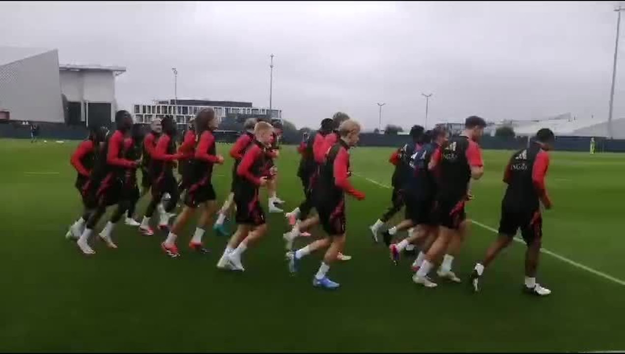 Diables rouges: un absent à l’entraînement de ce mercredi (vidéo ...