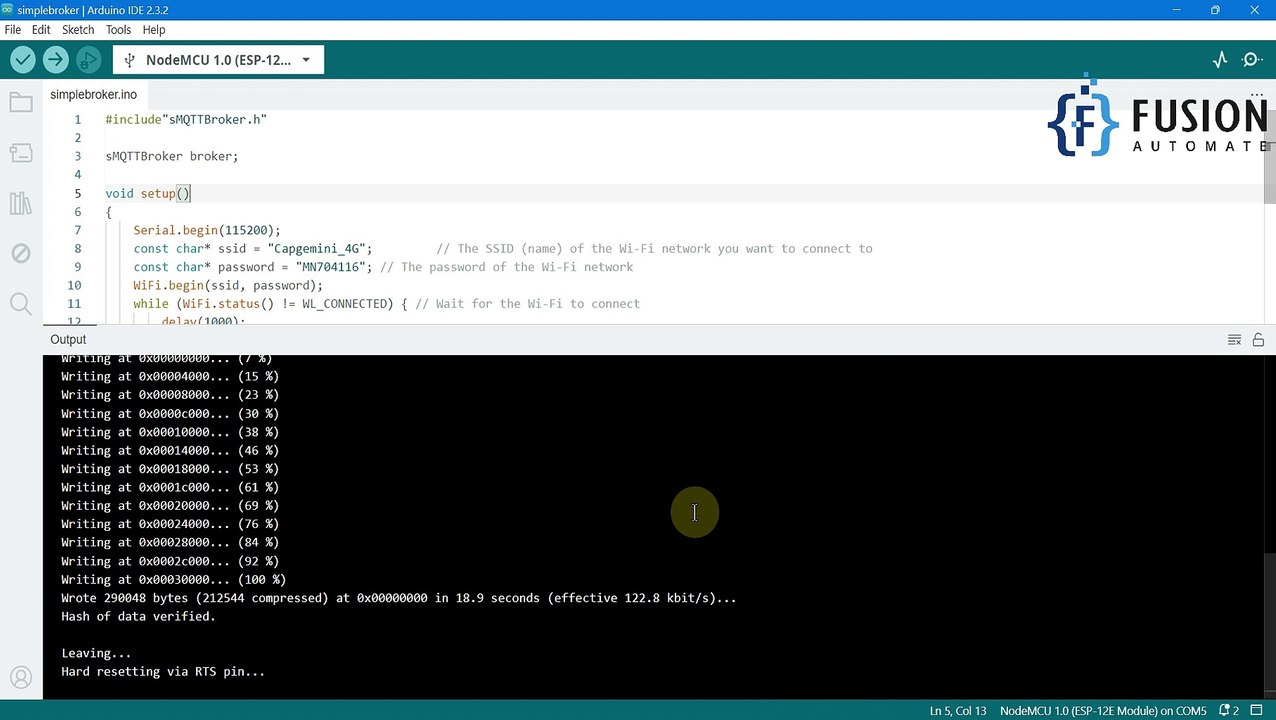 ESP8266 as MQTT Broker | How to Setup Basic MQTT Broker in NodeMCU ESP8266 using sMQTTBroker ...