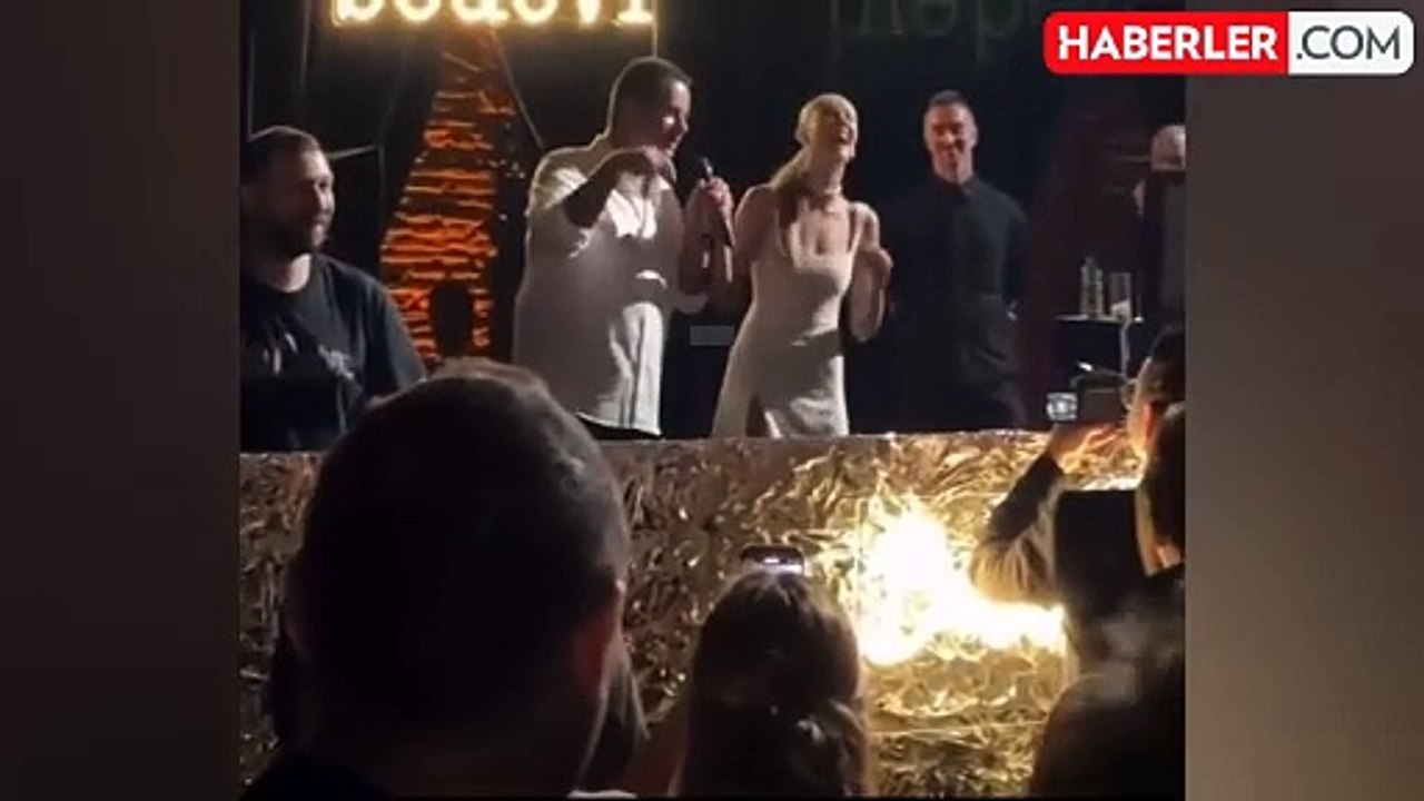 Ali Koç'tan düğünde konuşmasını beğenmeyen Ayça Çağla Altunkaya'ya ...