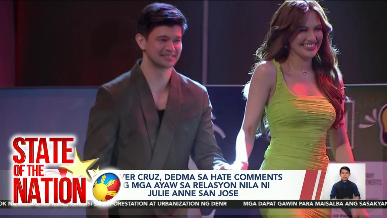 Rayver Cruz, dedma sa hate comments ng mga ayaw sa relasyon nila ni Julie Anne San Jose; Atbp ...