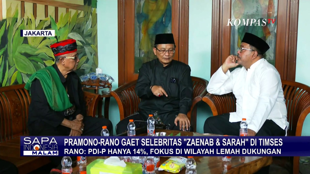 Rano Karno Ungkap Alasan Mundurnya Zaenab dari Tim Pemenangan Pramono-Rano - Video Dailymotion