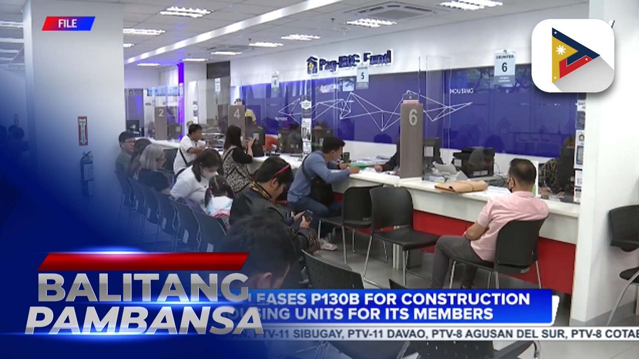 Pag-IBIG releases P130-B for construction of housing units for its members - video Dailymotion