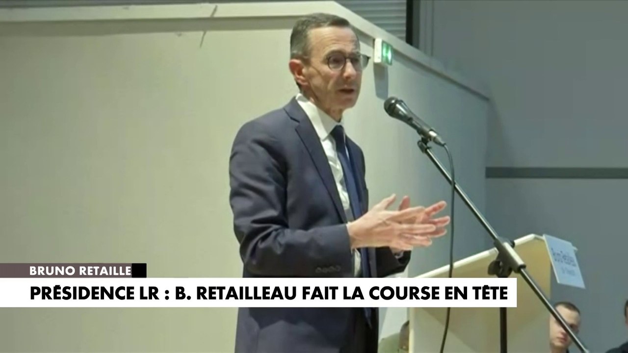 L'édito de Thomas Bonnet : «Présidence LR : Bruno Retailleau fait la course en tête» - Vidéo ...