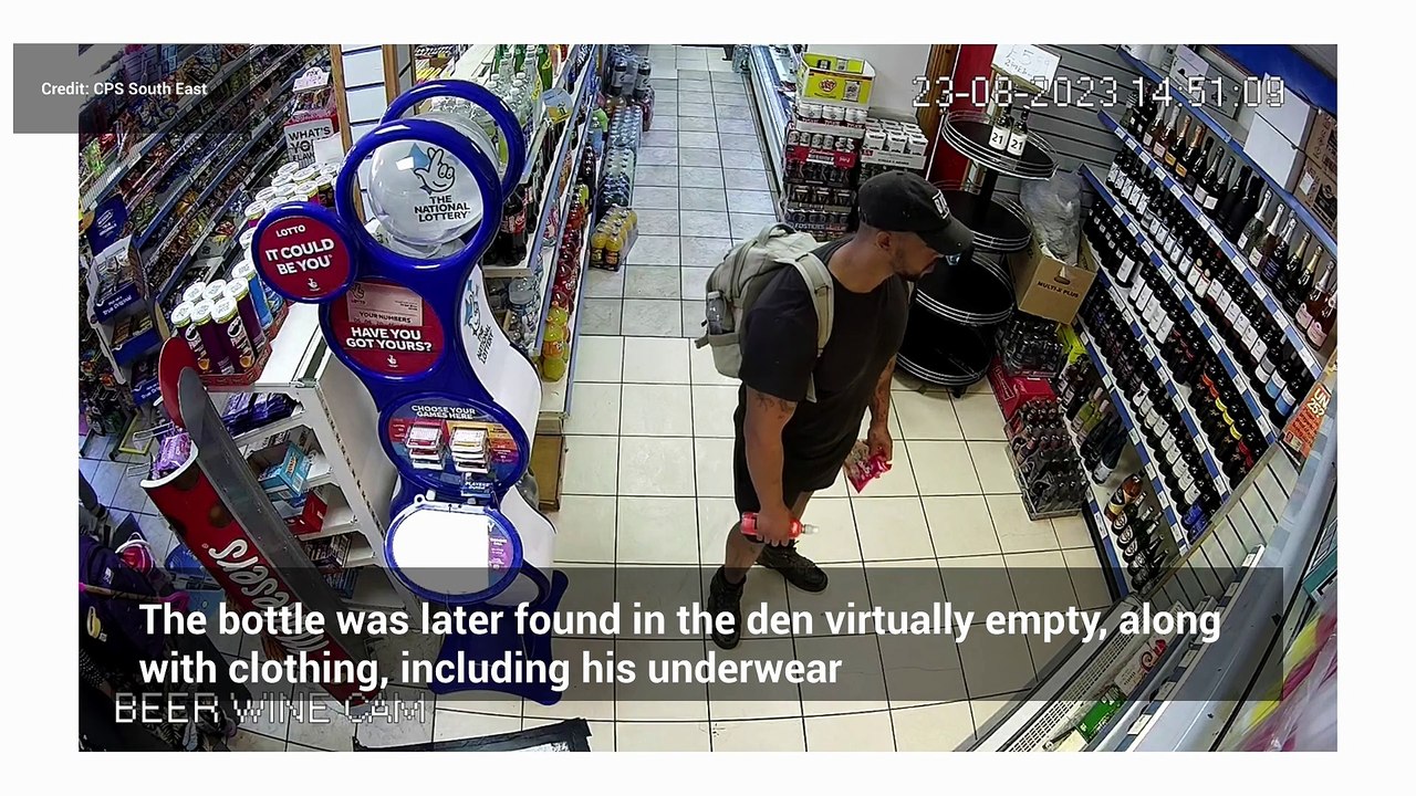 CCTV of Lawrence Van-Pooss before murder of Claire Knights and arrest ...