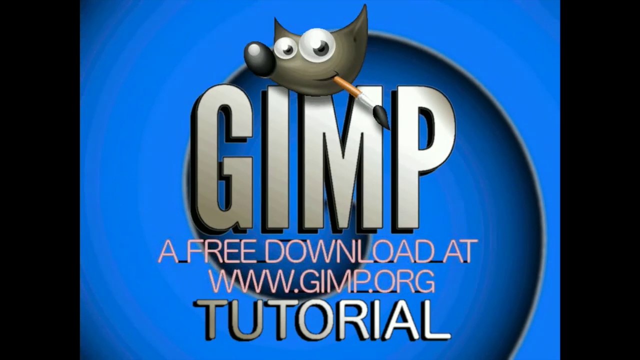 GIMP tutorial 1 - video Dailymotion