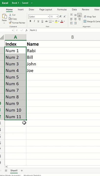 Excel Tips and Tricks - How To Create Dynamic Numbering List - video Dailymotion
