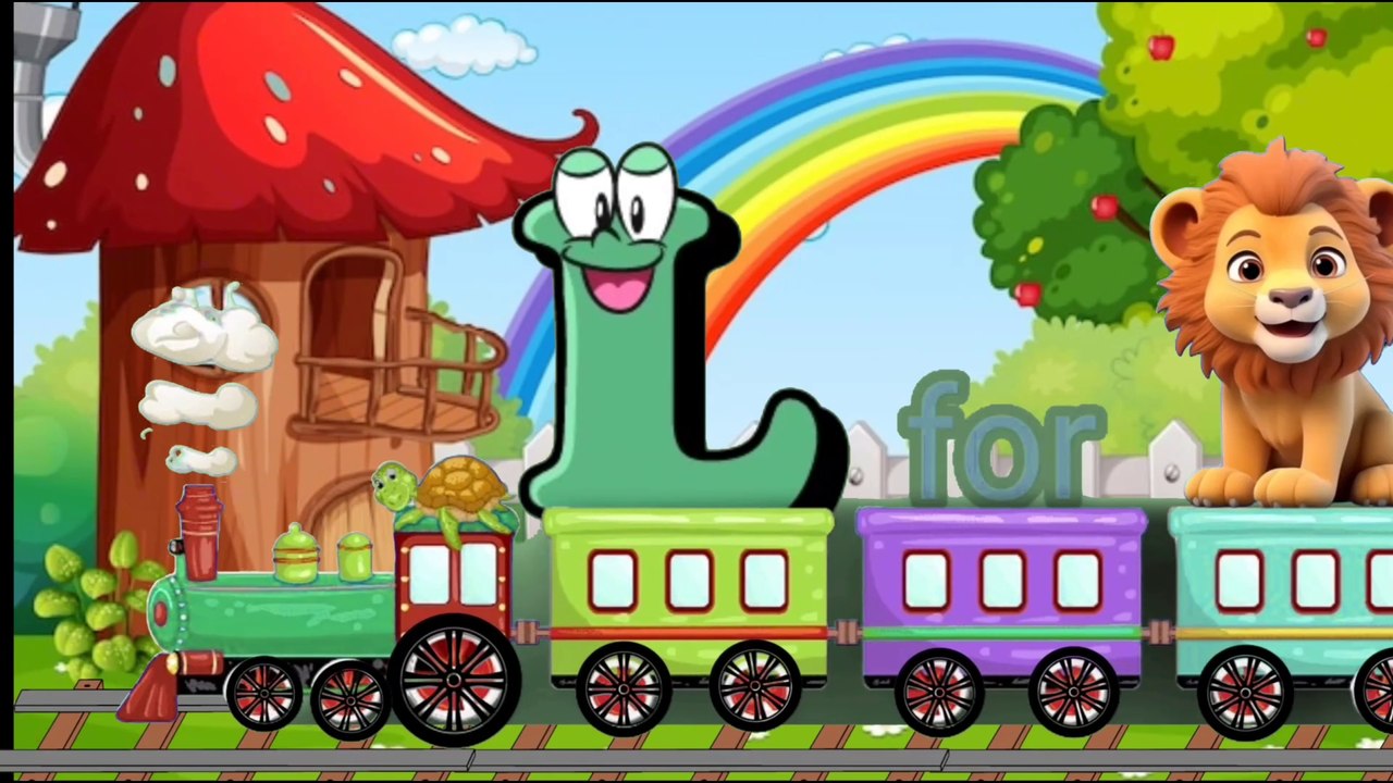 ABC Train Song for Kids | Fun & Educational Alphabet Song | Learn ABCs ...