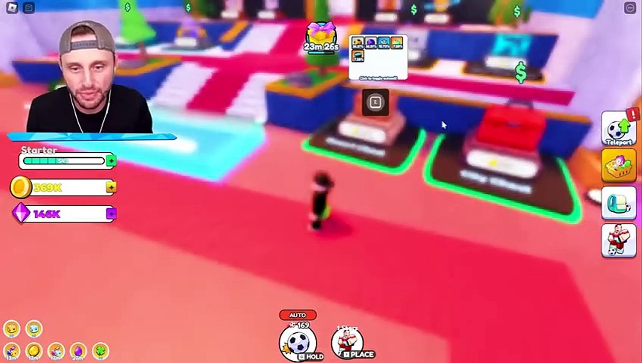 SSUNDEE Kicking a Ball 4,837,162 Miles Around The World in Roblox ...