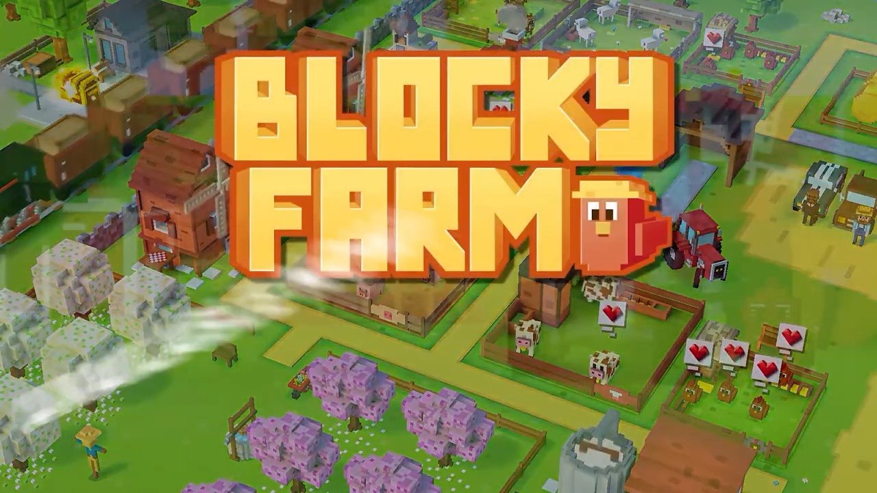 Blocky Farm Official New Platforms Launch Trailer - video Dailymotion