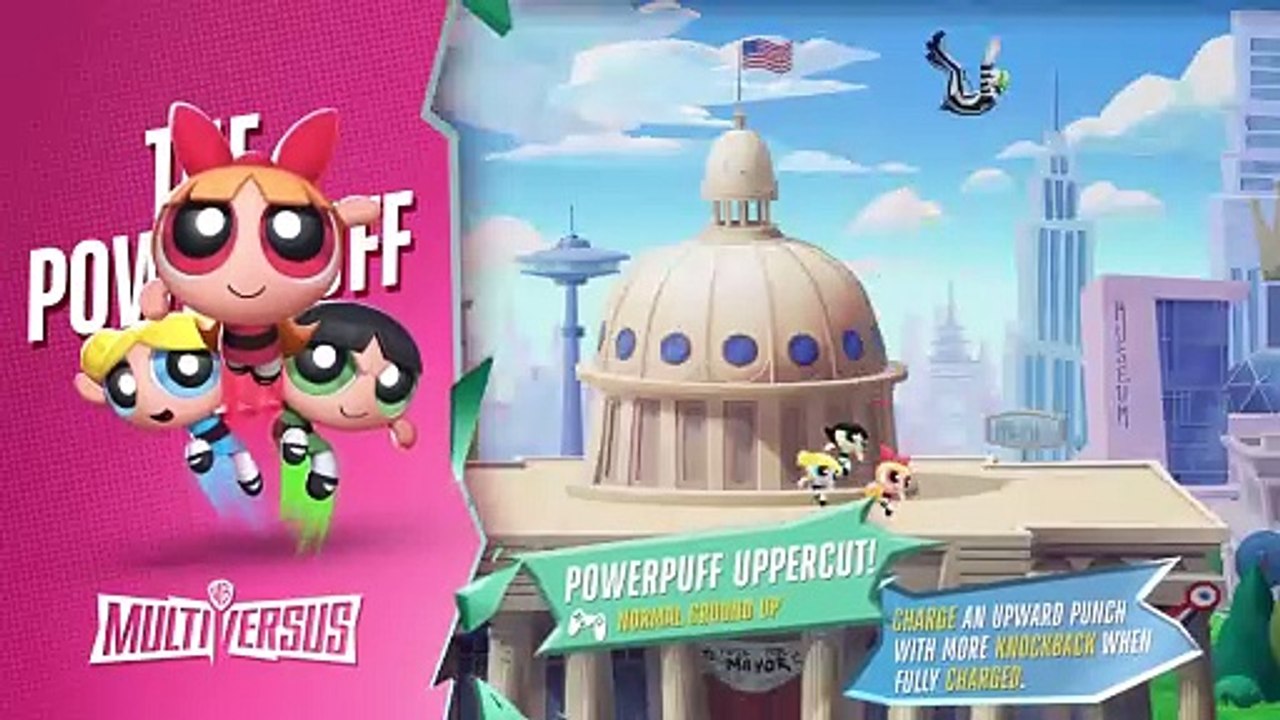 MultiVersus - The Powerpuff Girls Fighter Move Sets Trailer - video ...