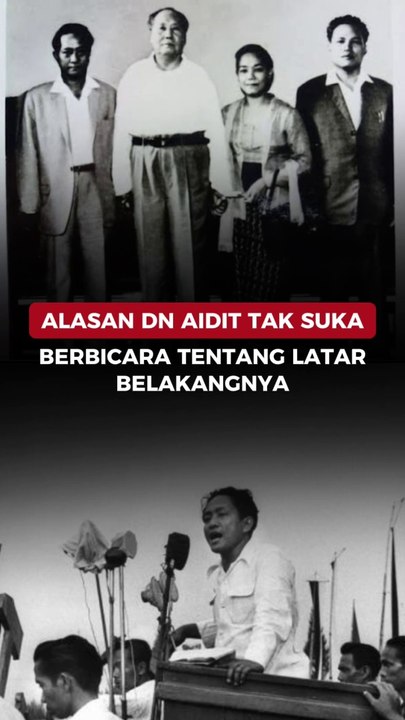 ALASAN DN AIDIT TAK SUKA BERBICARA TENTANG LATAR BELAKANGNYA - Video ...