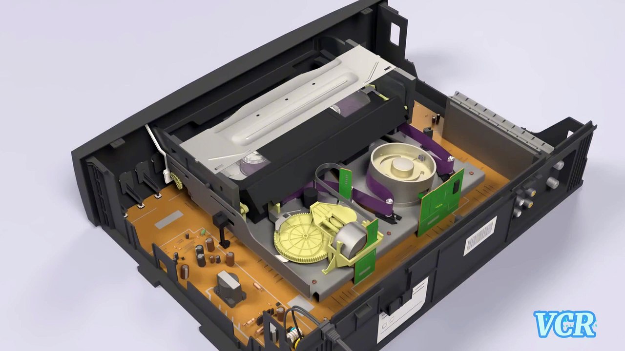 How VCR Works? Working of Video Recorder Explained with 3D Animation ...
