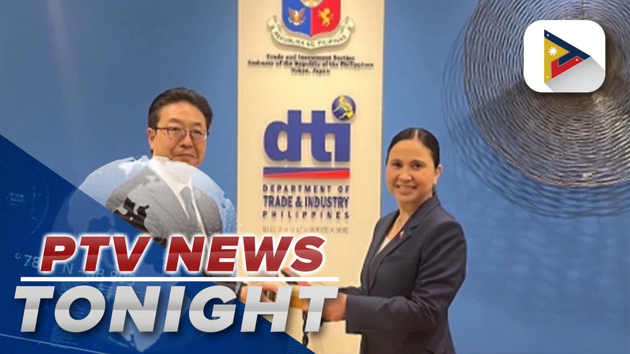 DTI chief inaugurates Tatak Pinoy SME hub in Tokyo - video Dailymotion