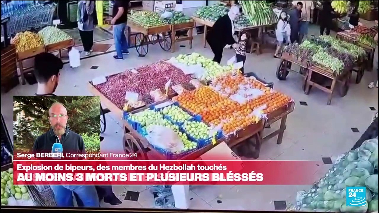 Explosion de bipeurs du Hezbollah : au mois 3 morts et plusieurs ...