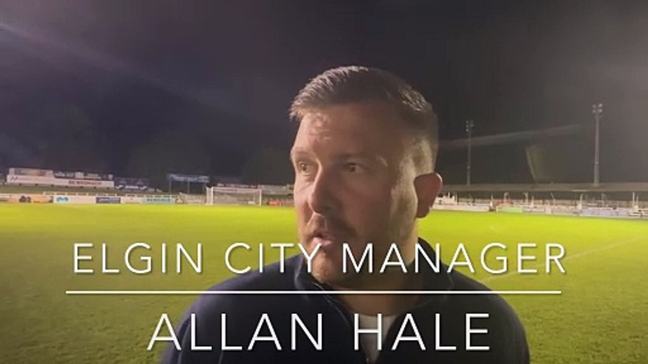 Elgin City manager Allan Hale - video Dailymotion