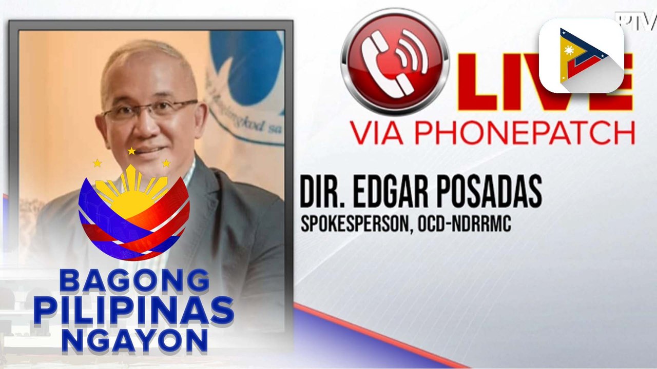 Panayam kay Dir. Edgar Posadas ukol sa update sa mga pagsisikap ng ...