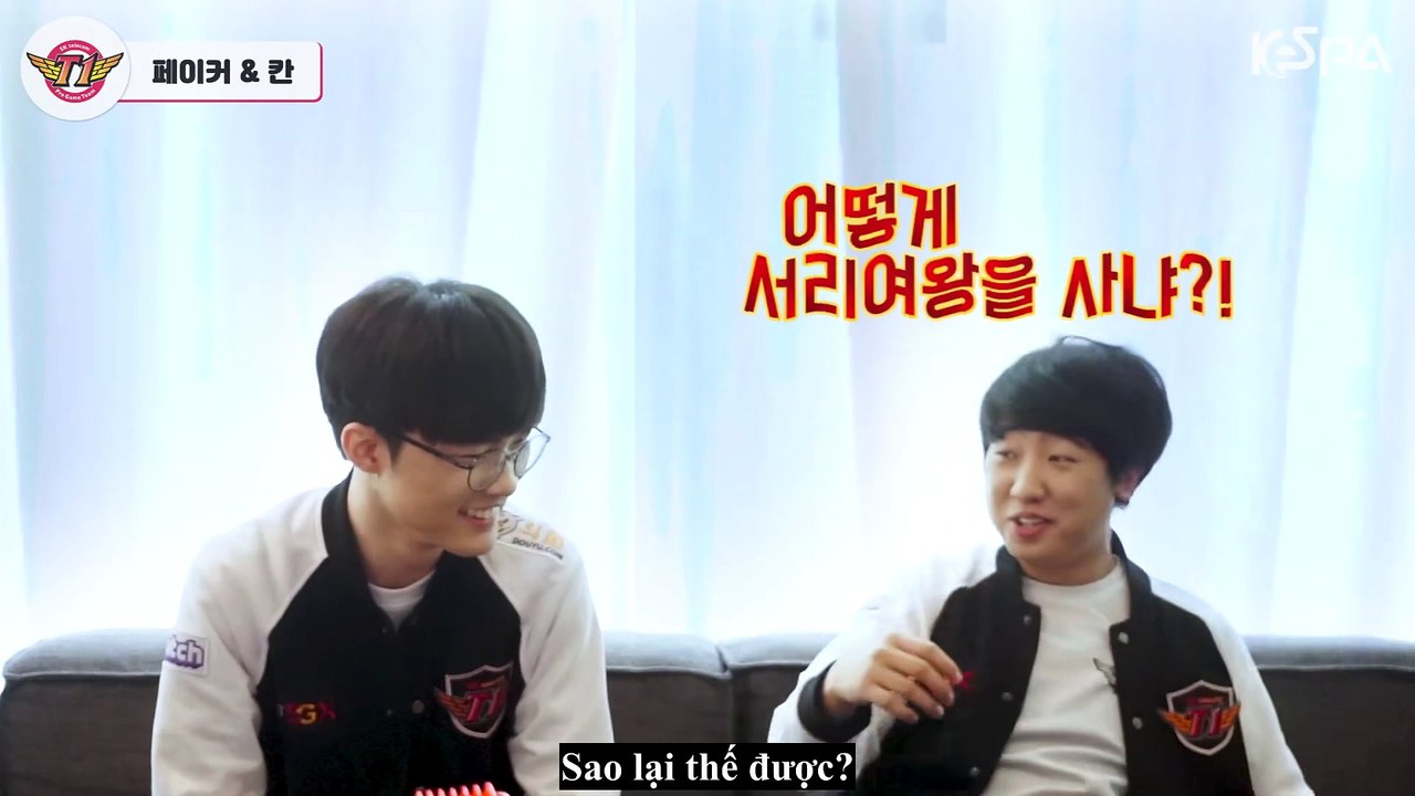 |VIETSUB| PHỎNG VẤN TMI CÙNG FAKER VÀ KHAN SKT T1 - Video Dailymotion