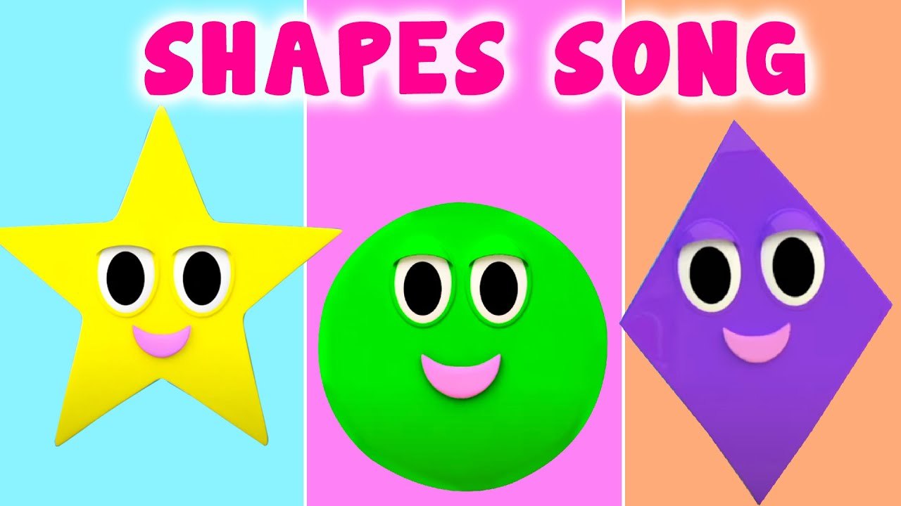 Learn Shapes with Fun Song + More Educational Videos for Kids - video ...