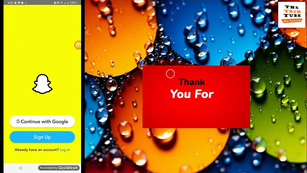 How to create snapchat account | Snapchat account kaise banaye - video ...