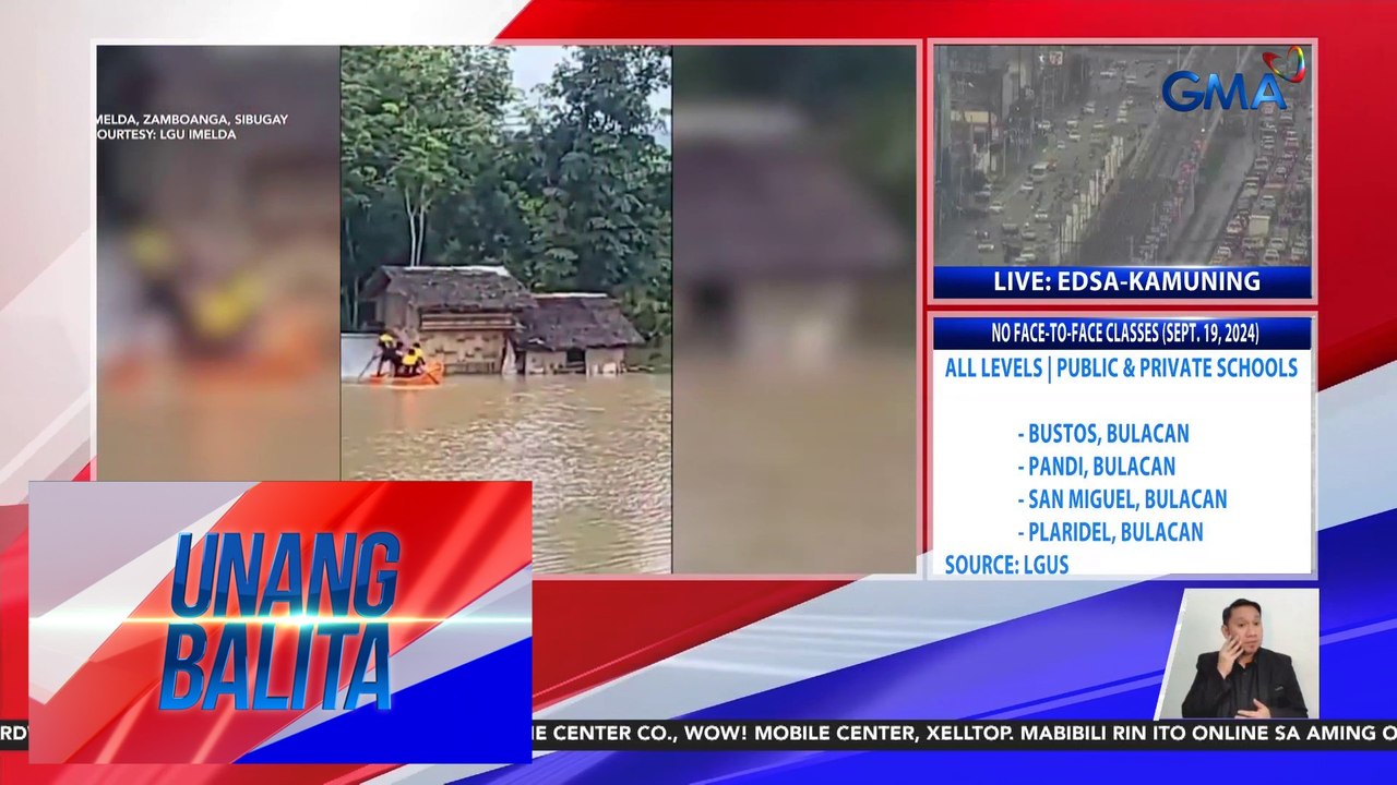 Mga residente sa 9 na barangay, inilikas dahil sa malawakang baha | Unang Balita - video Dailymotion