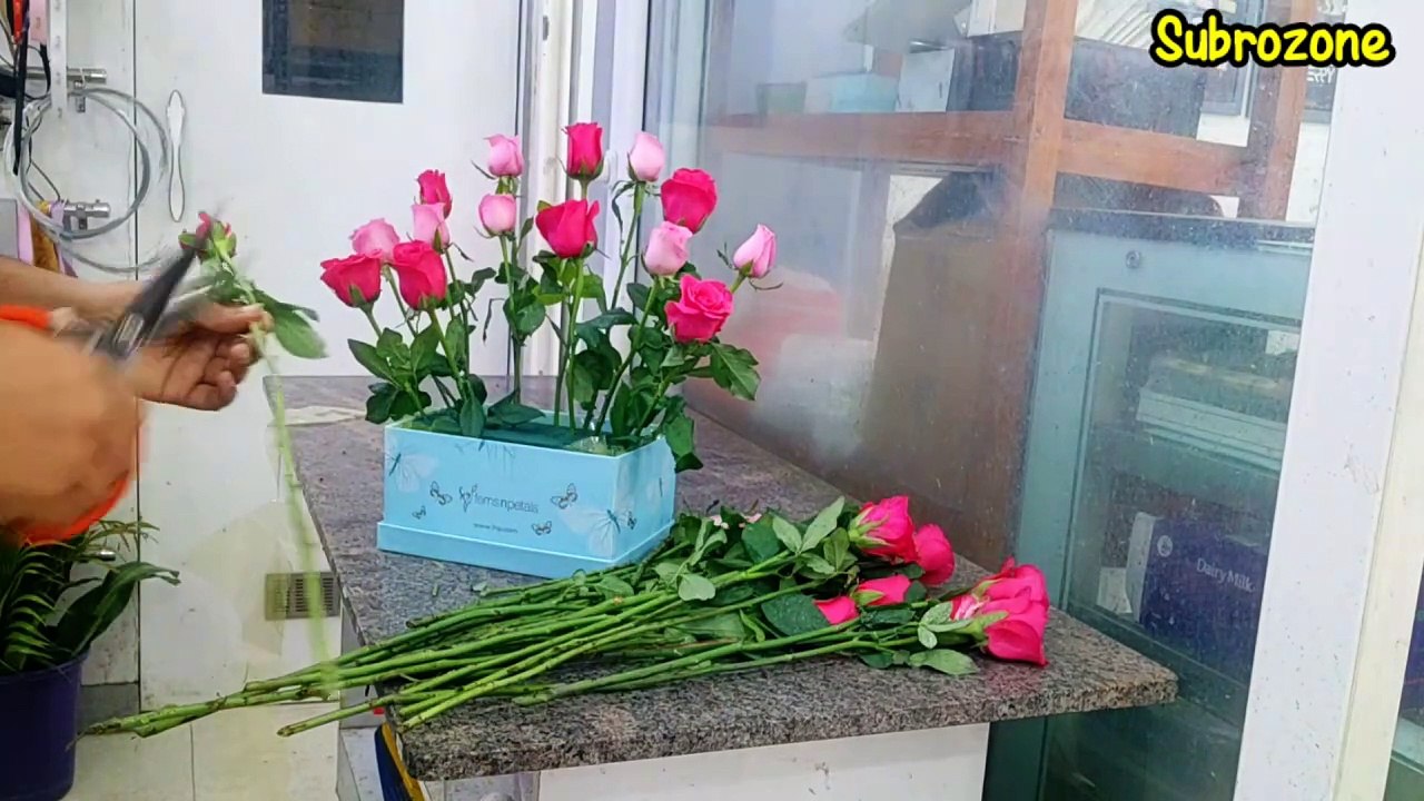 How to make flower bouquet easy | floral tutorial - video Dailymotion