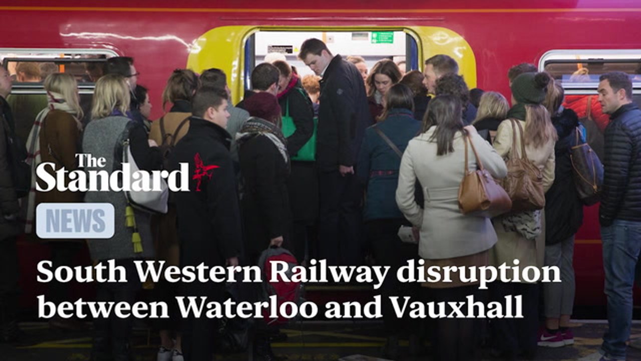 South Western Railway warn of disruption between Waterloo and Vauxhall ...