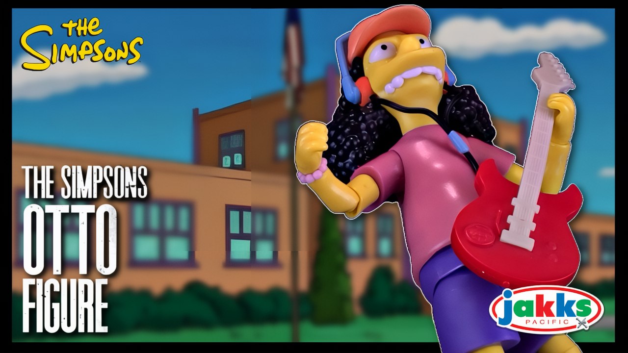 Jakks Pacific The Simpsons Otto 5" Figure - video Dailymotion