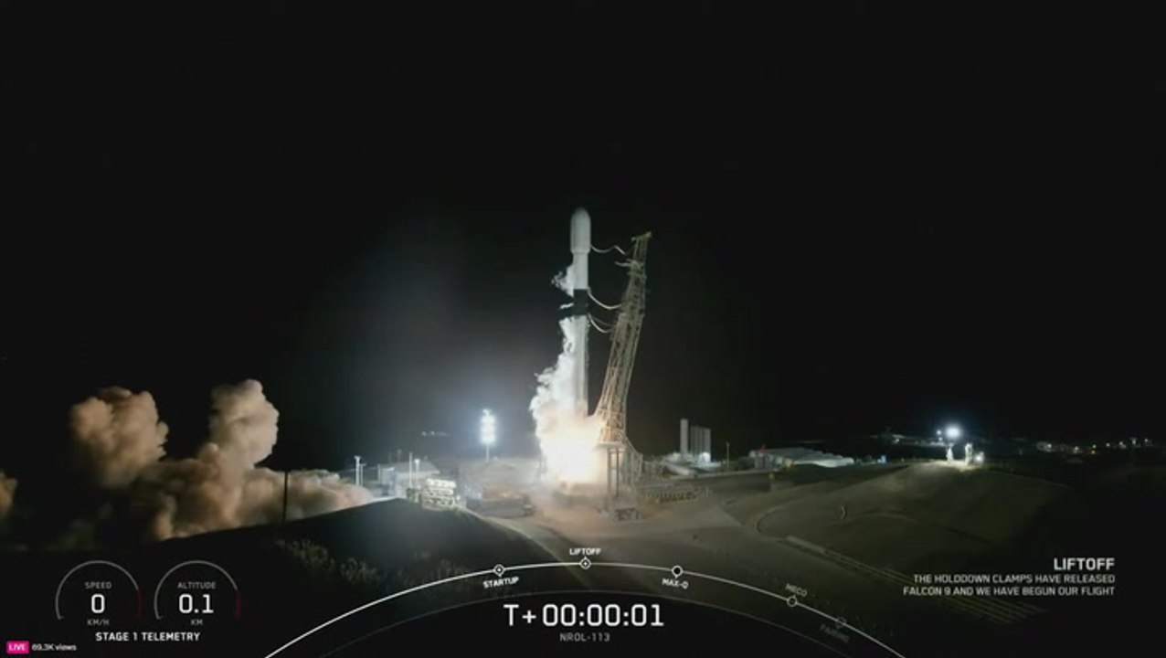 SpaceX Launched US Spy Satellites For National Reconnaissance Office ...
