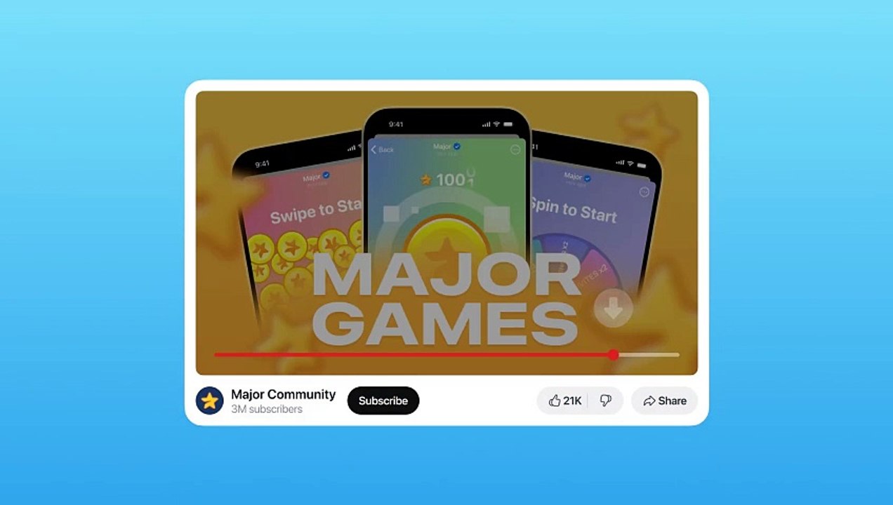 Major Games Telegram Bot Airdrop Major Puzzle daily - video Dailymotion